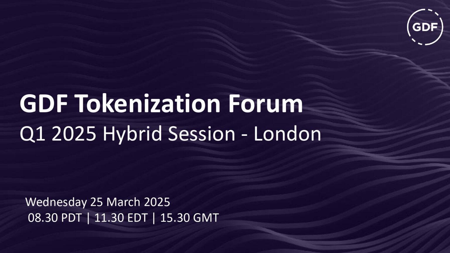 Global Digital Finance | Advancing Digital Finance | GDF.io